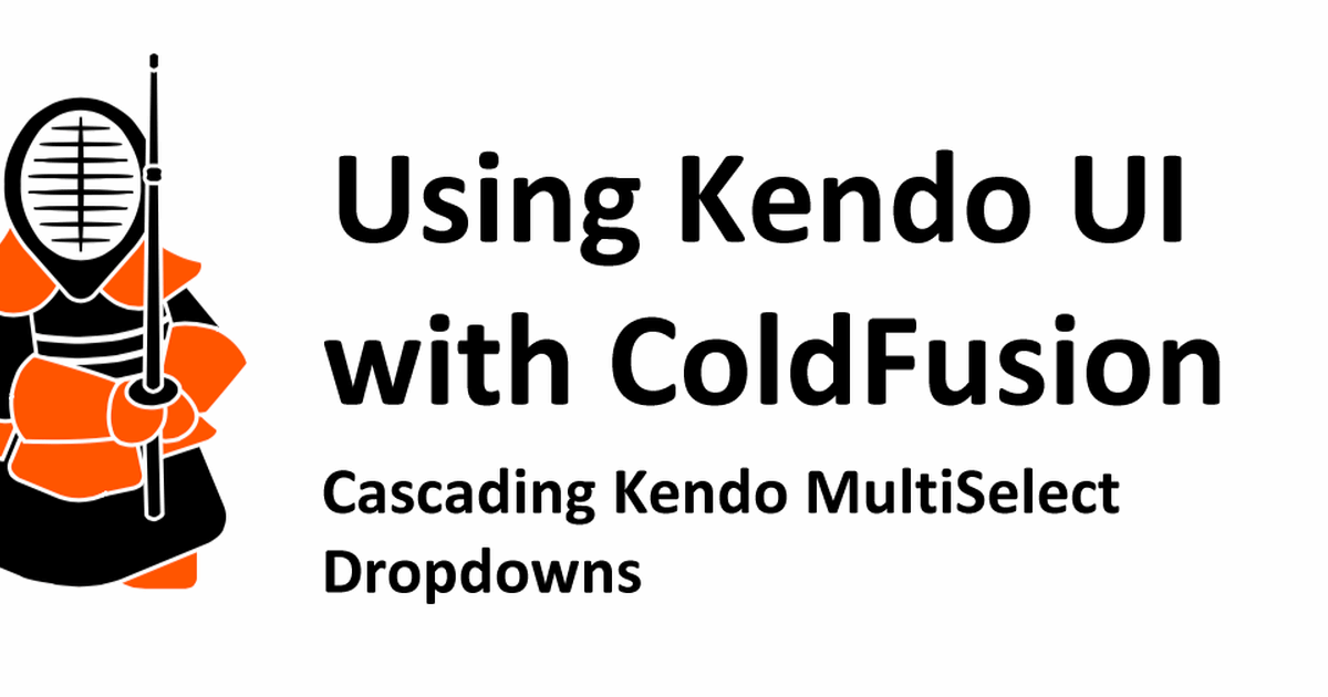 Cascading Kendo Multiselect Dropdowns