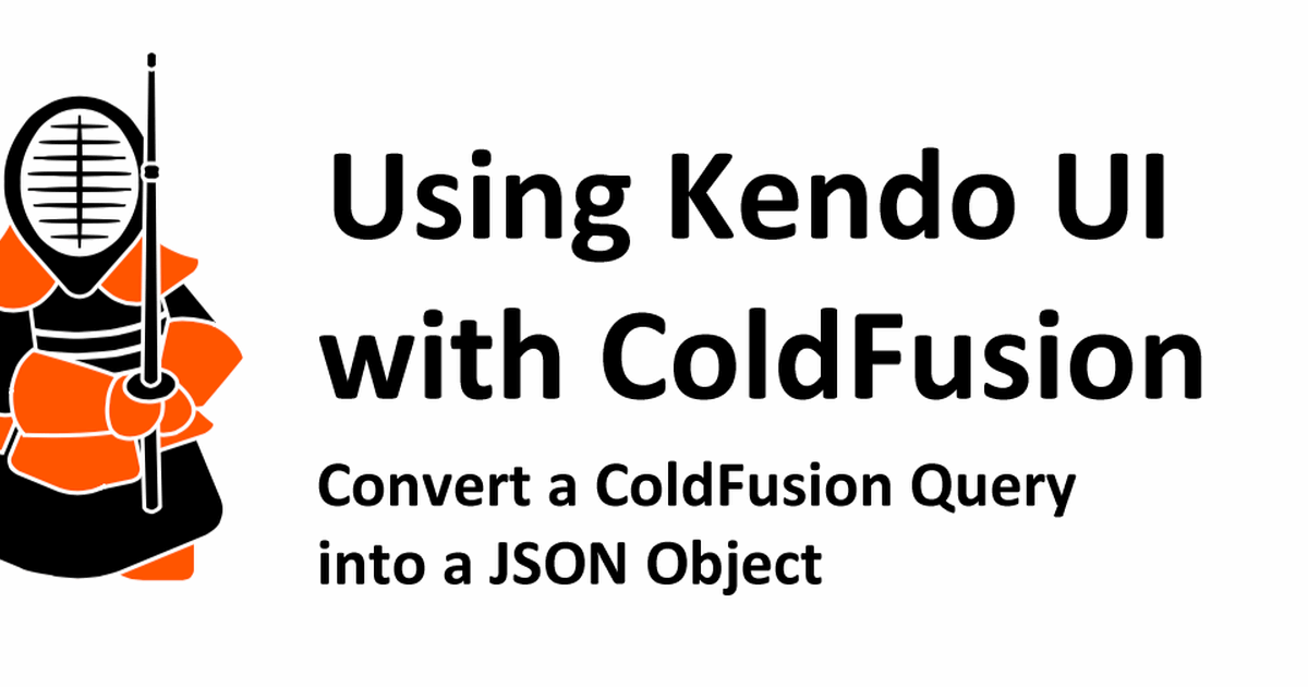 Convert A Coldfusion Query Into A Json Object